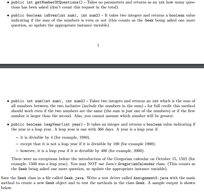 Solved Write A Class Definition Not A Program There Is No