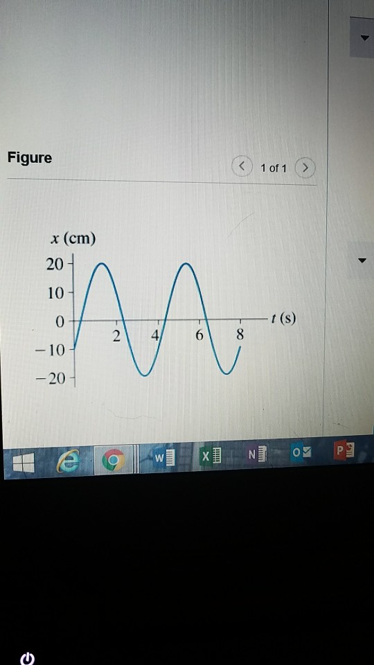 Solved a) What is the amplitude of the oscillation shown | Chegg.com