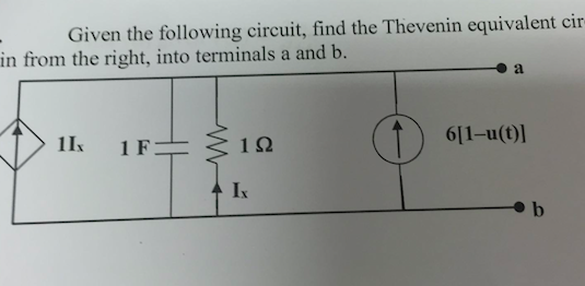 Solved Find thevenin equivalent circuit using nodal | Chegg.com