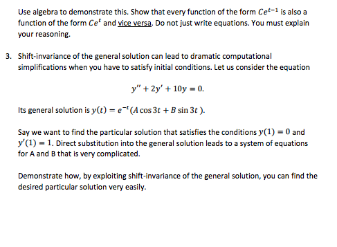 Solved A differential equation is called autonomous when it | Chegg.com
