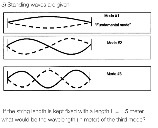 Solved Standing waves are given If the string length is kept | Chegg.com