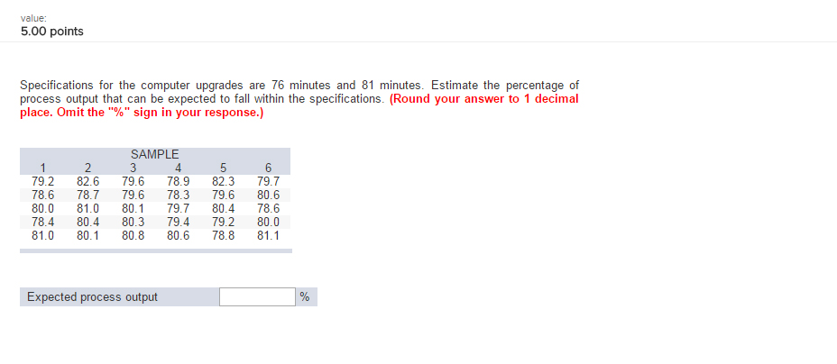 Solved Specifications for the computer upgrades are 76 | Chegg.com