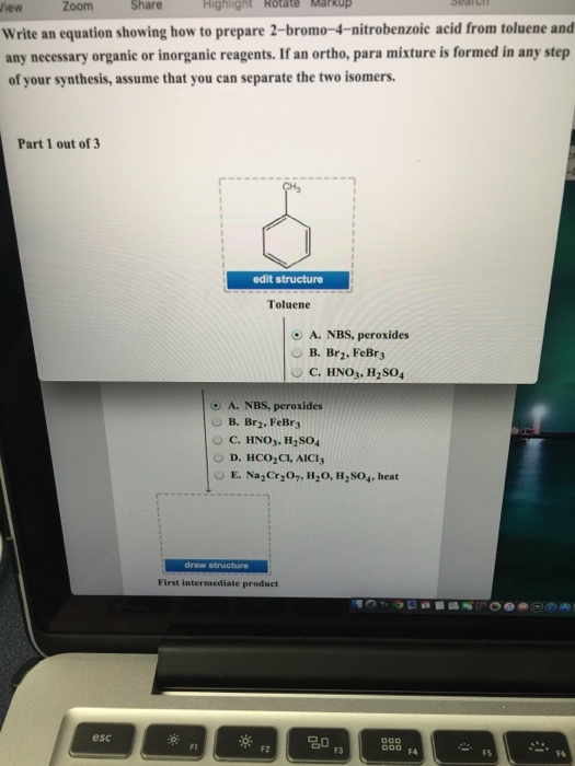 Solved Write an equation showing how to prepare | Chegg.com