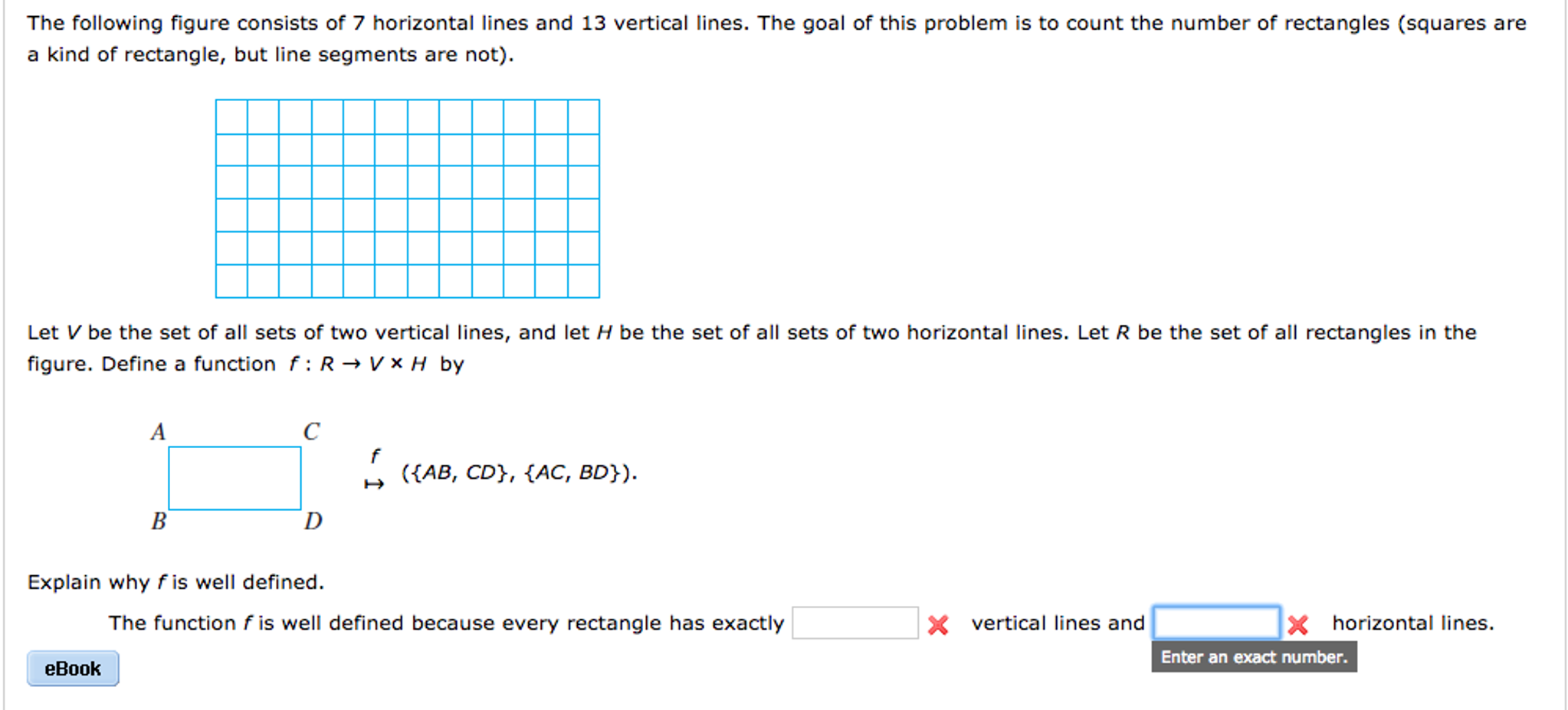 Solved The following figure consists of 7 horizontal lines | Chegg.com
