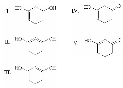 Solved Which of the following is the most stable enol form | Chegg.com