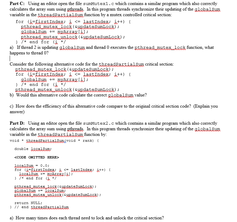 I will post the codes to work with at the end of the | Chegg.com