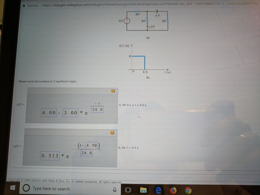 Solved The current source in the network in the accompanying | Chegg.com