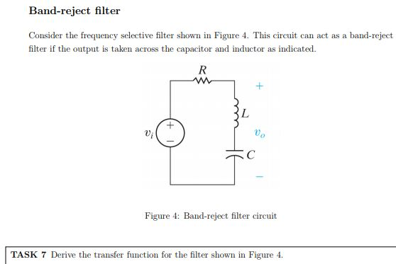 Solved High-pass filter Consider the frequency selective | Chegg.com
