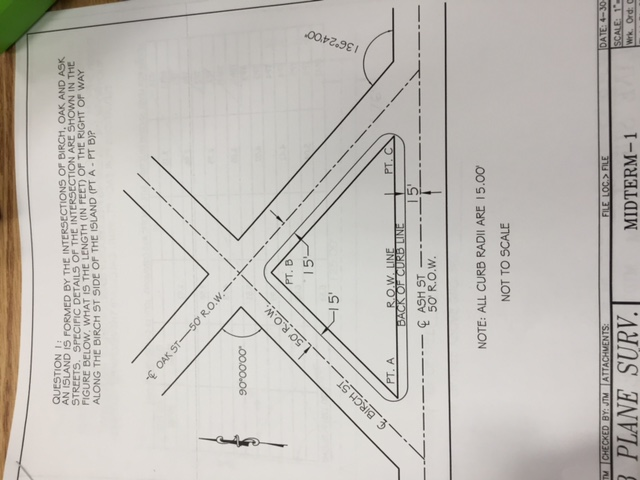 An island is formed by the intersections of birch. | Chegg.com