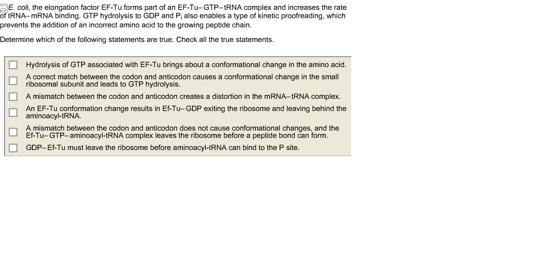 Elongation Factor Tu