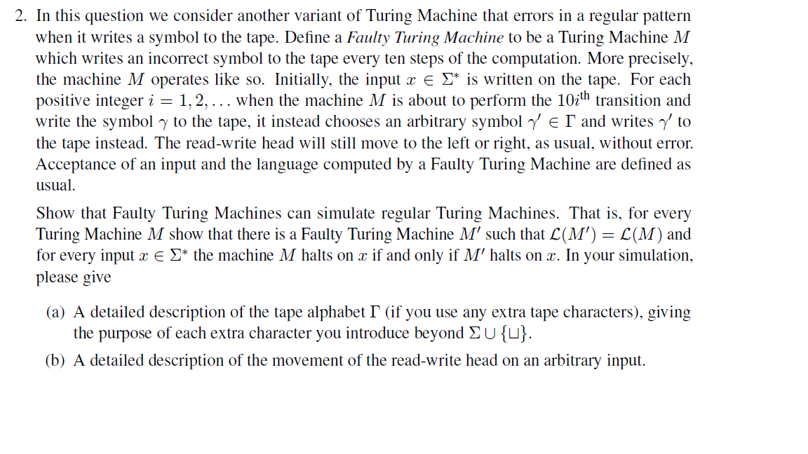Solved In this question we consider another variant of | Chegg.com
