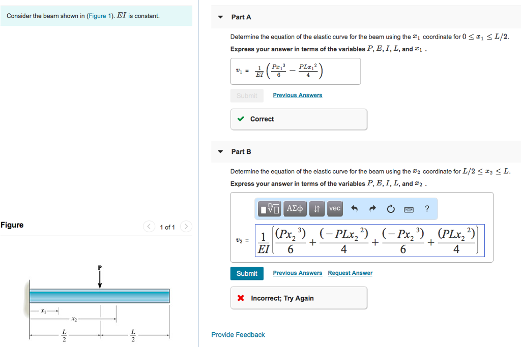 Solved Determine the equation of the elastic curve for the | Chegg.com