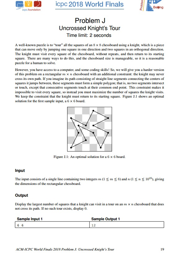 YD cpc 2018 World Finals Beiing icpc.foundation | Chegg.com