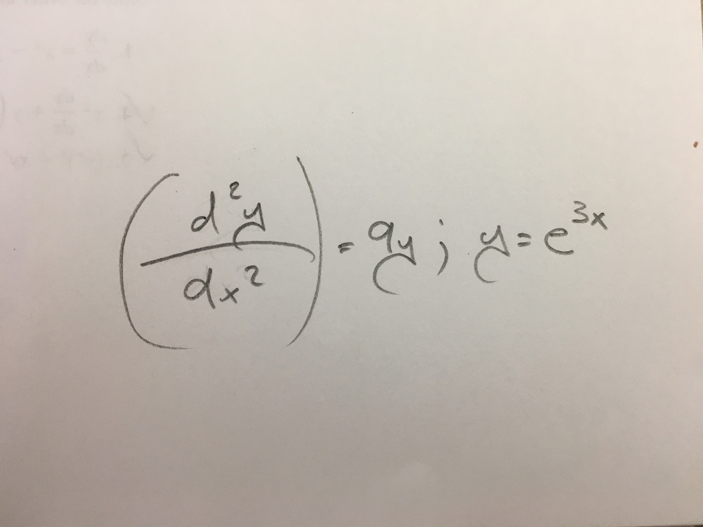 Solved Verify function y = f(x) is a solution of the | Chegg.com Solved Verify function y = f(x) is a solution of the | Chegg.com