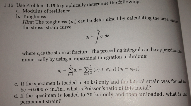 Solved Use Problem 1.15 to graphically determine the | Chegg.com