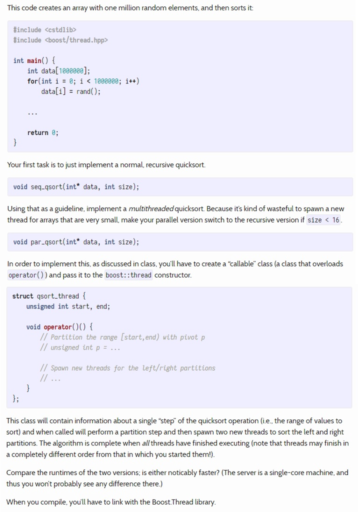 Data Structure In C Implement A Multithreaded