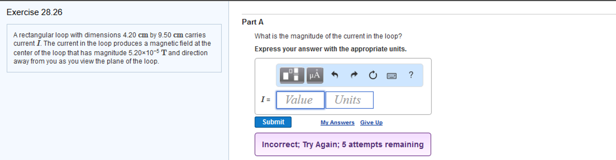 Solved A rectangular loop with dimensions 4.20 cm by 9.50 cm | Chegg.com