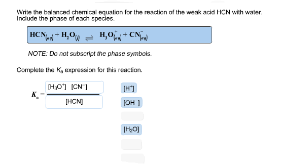 Hcn Is Mixed With Water. Which Is the Best