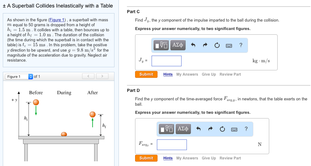 Solved As shown in the figure (Figure 1), a superball with | Chegg.com