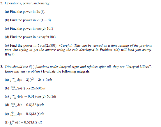 Solved Operations, power, and energy: Find the power in | Chegg.com