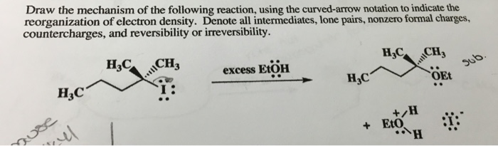 Solved Draw the mechanism of the following reaction, using | Chegg.com