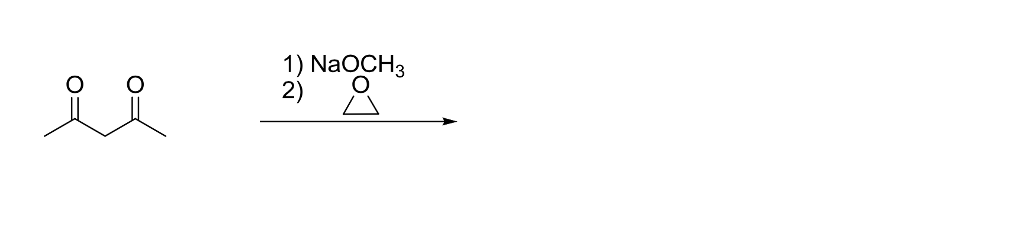 Solved O O 1) NaOCH? 2) | Chegg.com