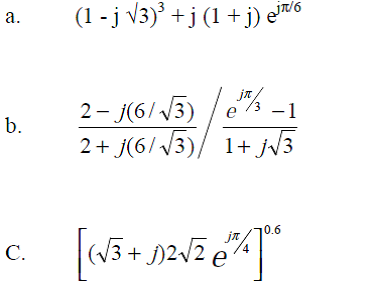 Solved Express the following in both polar form and | Chegg.com