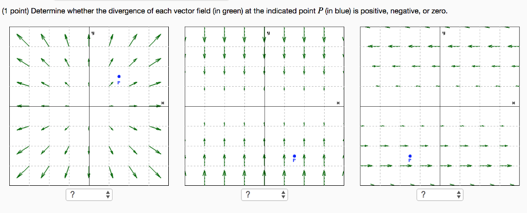 Solved (1 point) Determine whether the divergence of each | Chegg.com Solved (1 point) Determine whether the divergence of each | Chegg.com