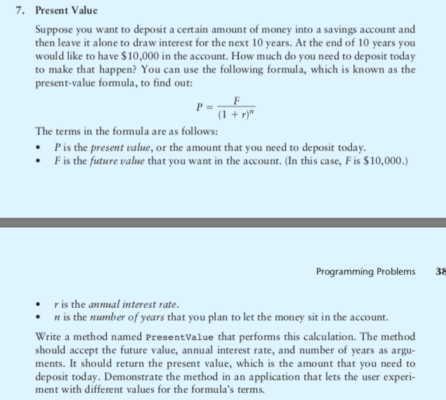Solved use the visual C# to do it. should be 7 lines of the | Chegg.com
