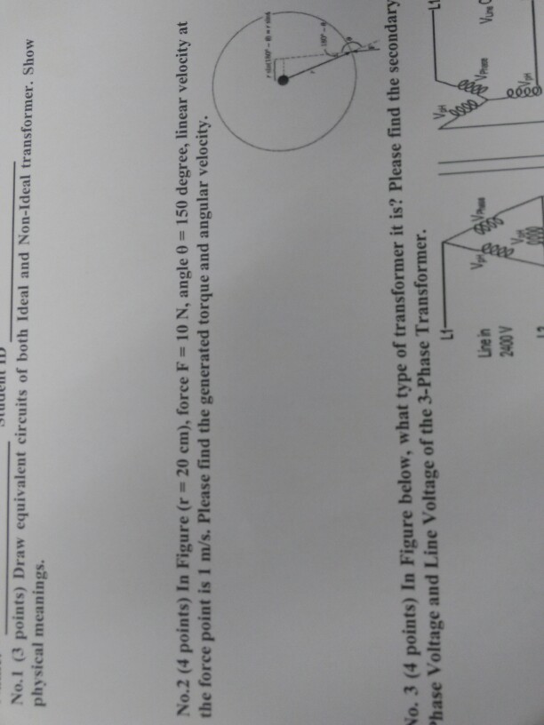 Solved Draw equivalent circuits of both ideal and Non-Ideal | Chegg.com