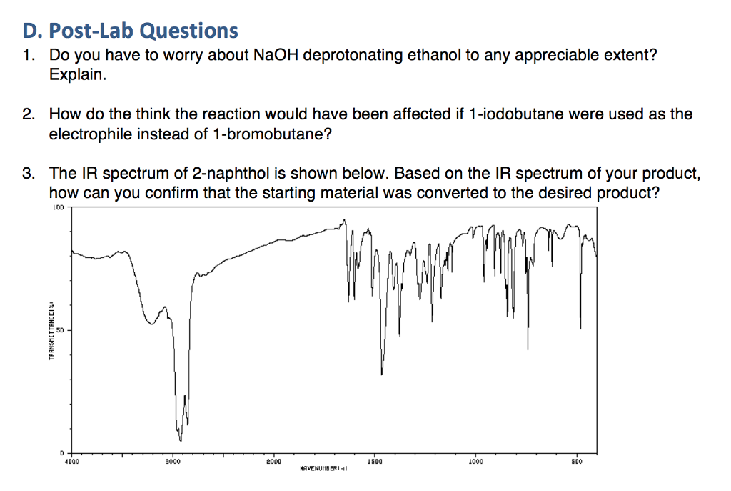 Solved D. Post-Lab Questions 1. Do you have to worry about | Chegg.com