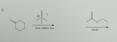 Solved NaH, DMSO, heat | Chegg.com