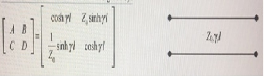 Microwave - A 2-port netwrok consisting of a lossy | Chegg.com