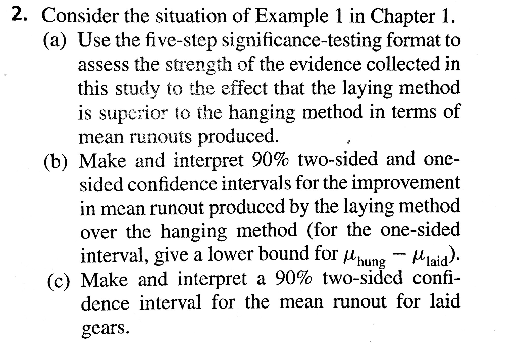 Solved 2. Consider the situation of Example 1 in Chapter 1 | Chegg.com