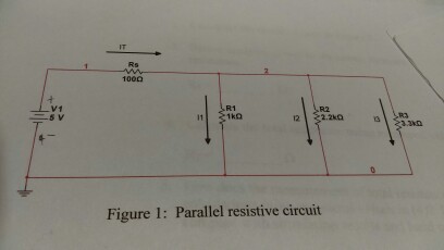 Solved Calculate Total Resistance, Total current drawn from | Chegg.com