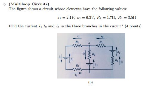 Solved The figure shows a circuit whose elements have the | Chegg.com