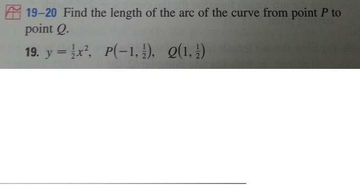 Solved Find the length of the arc of the curve from point P | Chegg.com Solved Find the length of the arc of the curve from point P | Chegg.com