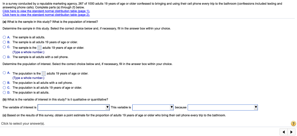 Solved In a survey conducted by a reputable marketing | Chegg.com