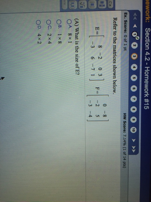 Solved Identify a23 and a11 if possible. Select the correct | Chegg.com