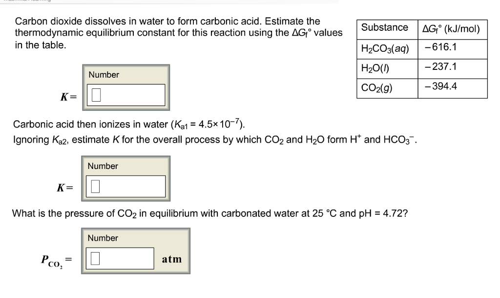 Koh Absorbs Carbon Dioxide Following This Equation Co2