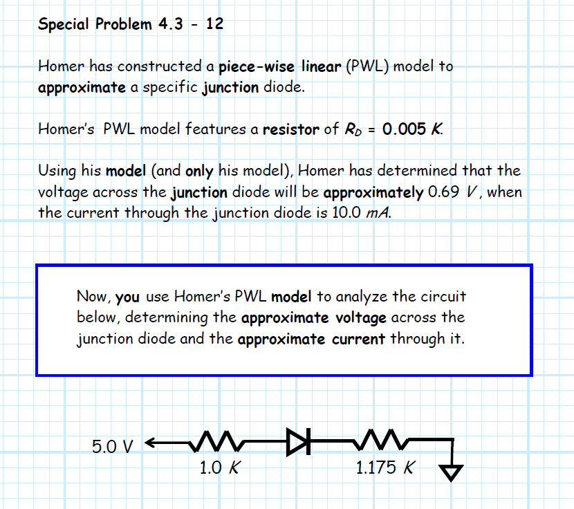 Solved Special Problem 4.3 12 Homer has constructed a | Chegg.com
