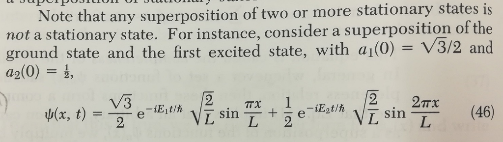 Consider The Wavefunction Given In Eq 46 A