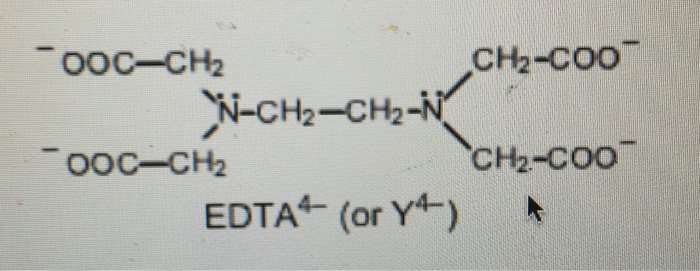 Solved EDTA is a hexaprotic system with the following pKa | Chegg.com