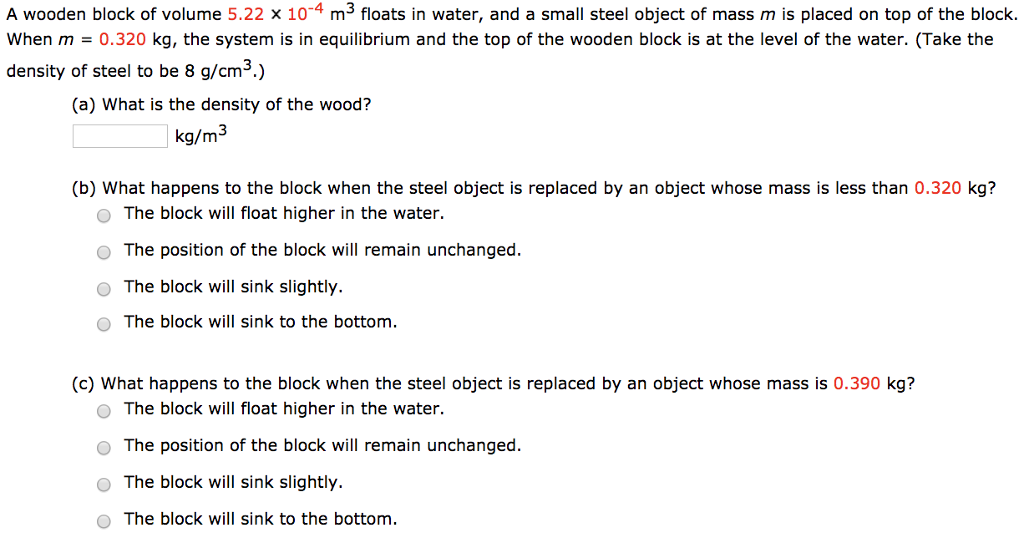 Wooden Block Of Density at Alton Kristin blog