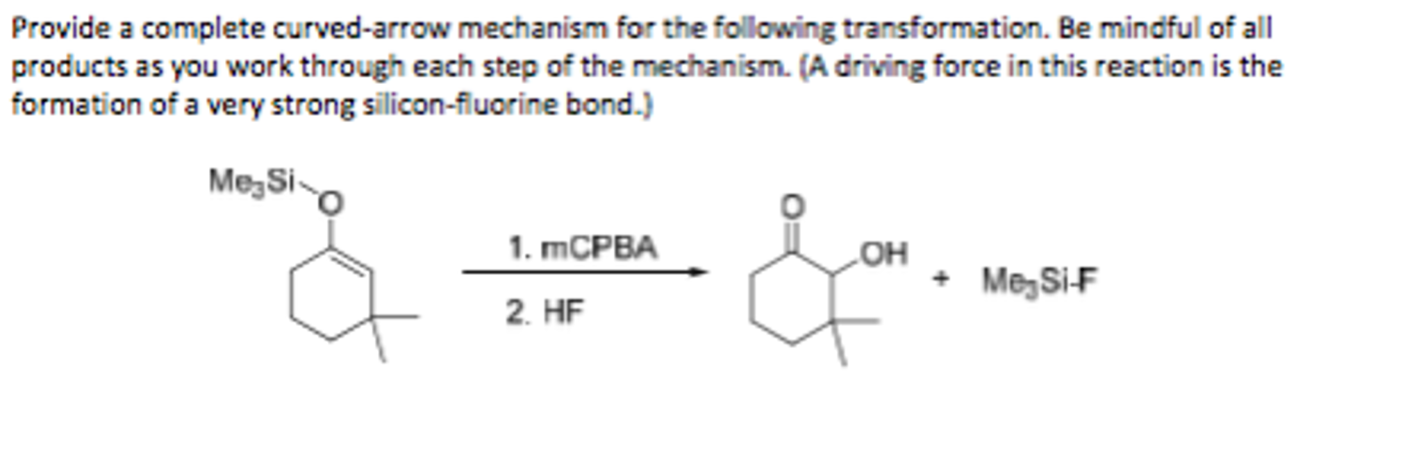Solved Provide a complete curved-arrow mechanism for the | Chegg.com