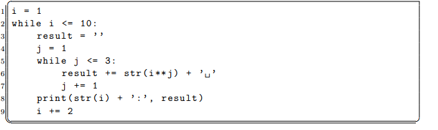 Solved Consider the following program. The symbol ␣ | Chegg.com