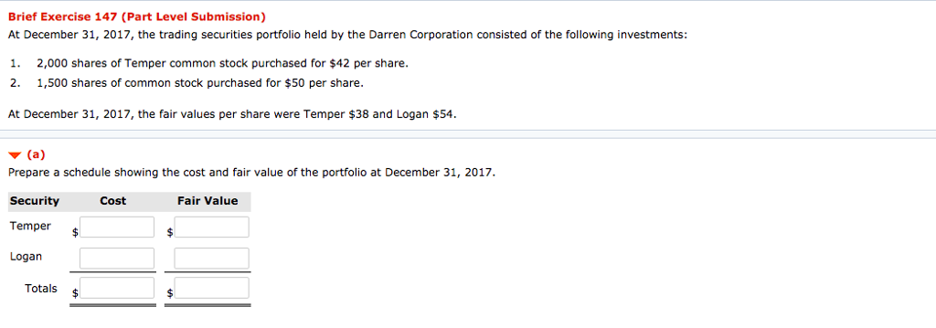 Solved Brief Exercise 147 (Part Level Submission) At | Chegg.com