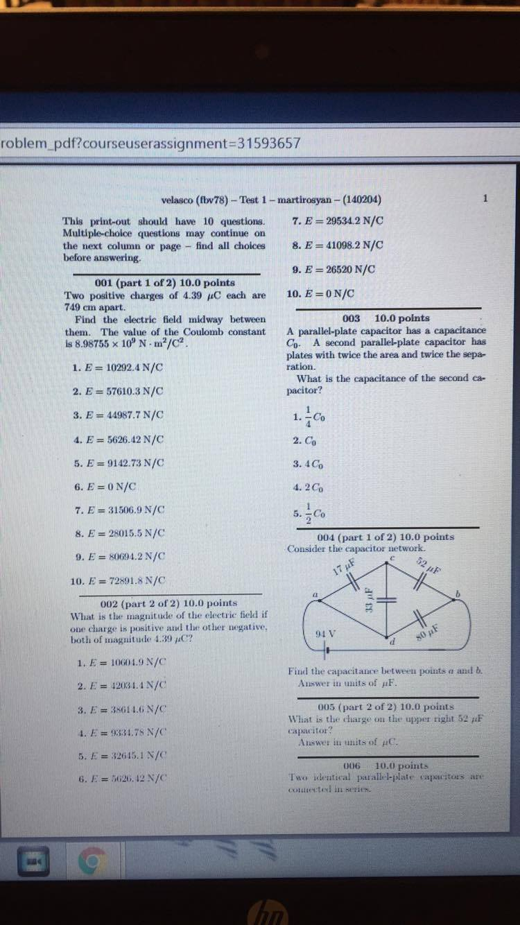 Solved roblem pdf courseuserassignment-31593657 velasco (fbw | Chegg.com