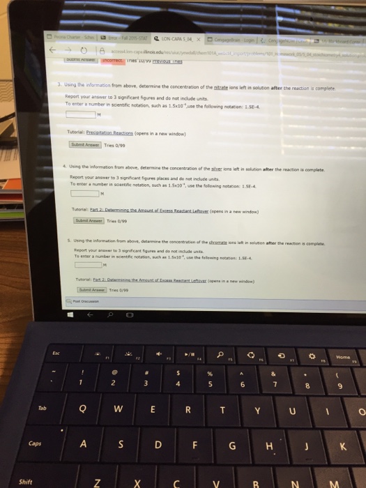 Solved course contents » Submit each answer separately | Chegg.com