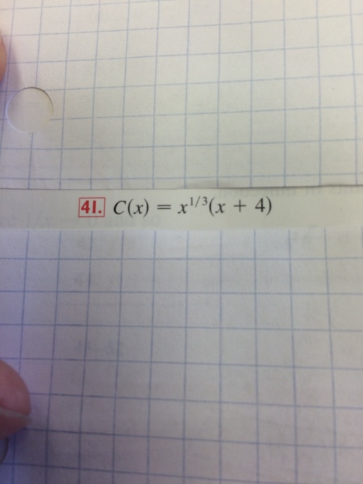 Solved A) find the intervals of increase or decrease | Chegg.com